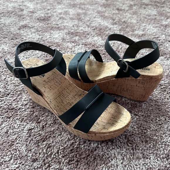 Sonoma | Shoes | Sonoma Cork Wedge Heels | Poshmark